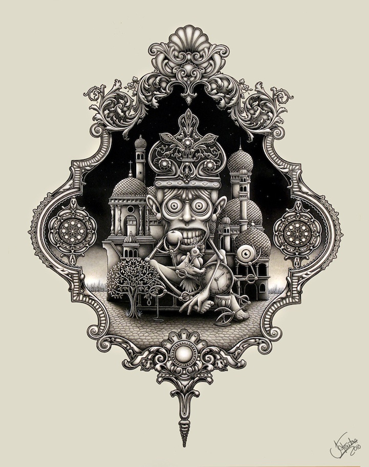 Detalhe e Tempo, conheça obras inacreditáveis de Joe Fenton